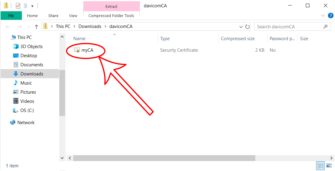 How to Install a Certificate in your Web Browser (Davicom Cortex series ...