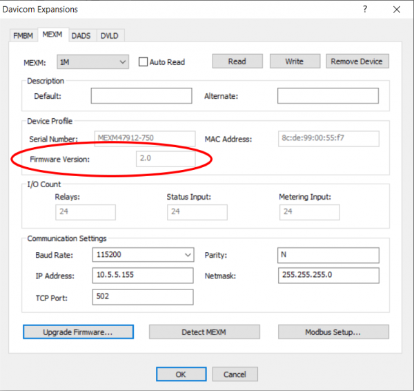 How to Upgrade MEXM Firmware (DV-200 & DavLink) - Davicom Exchange ...